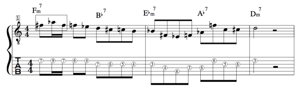 Target Tones: Jazz guitar Chromatics LESSON – Modern Music Theory ...