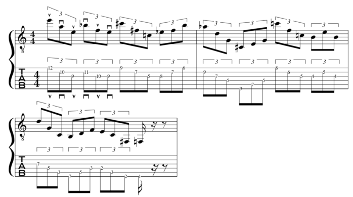 Fripp Atonal angular guitar lines – Modern Music Theory Improvisation ...