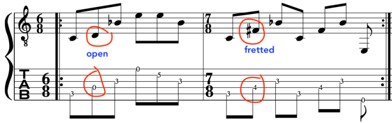 Scriabin’s ‘Prometheus’ Mystic Chord Analysis and examples for Guitar ...